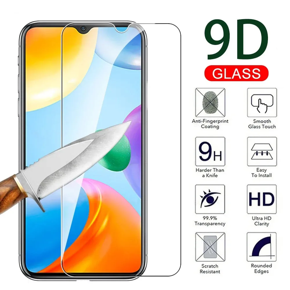 Tempered-Glass-For-Xiaomi-Redmi-12-12C-10A-10C-11-Prime-Screen ...