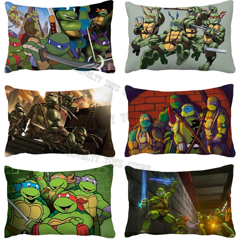 2023-Teenage-Mutant-Ninja-Turtles-Rectangle-Pillowcase-Cartoon-Pillow ...