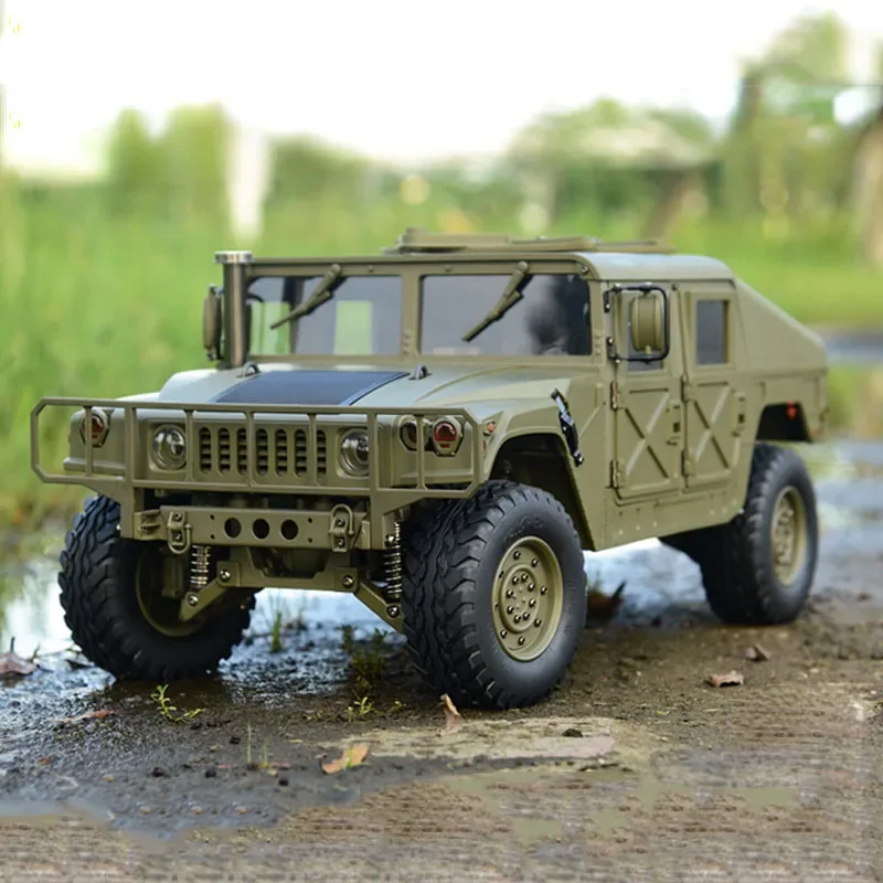 1-10-Four-wheel-Drive-Truck-Simulation-RC-Vehicle-American-Hummer-Jeep ...