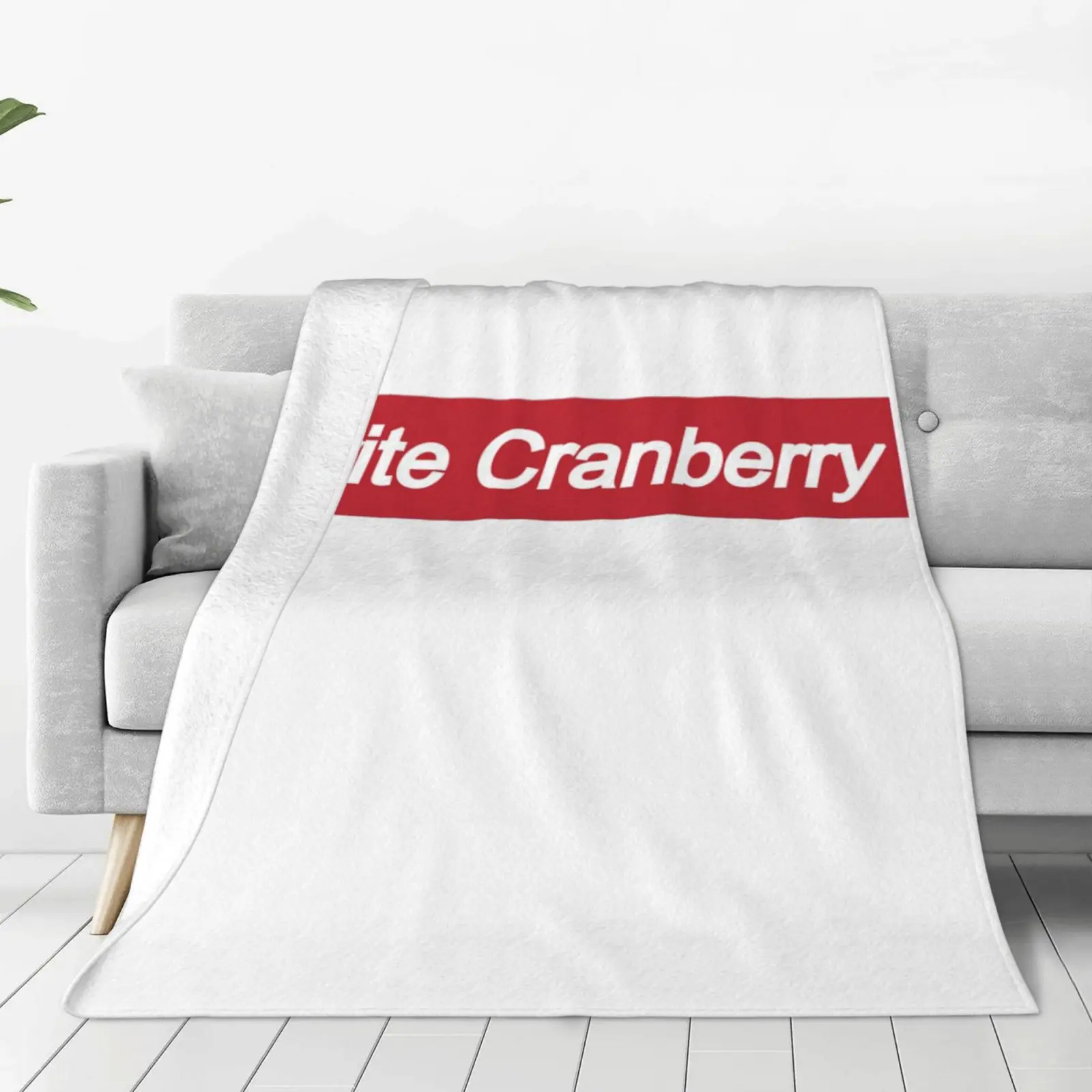 Sprite Cranberry Ins Manta de cama suave con estética de viento ...