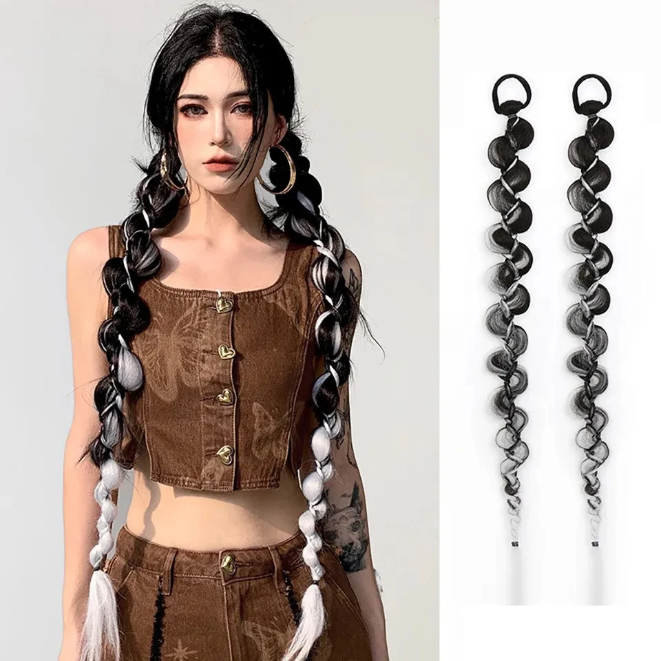 EASTSECRET-Wig-bubble-braid-European-and-American-boxing-braid-long ...