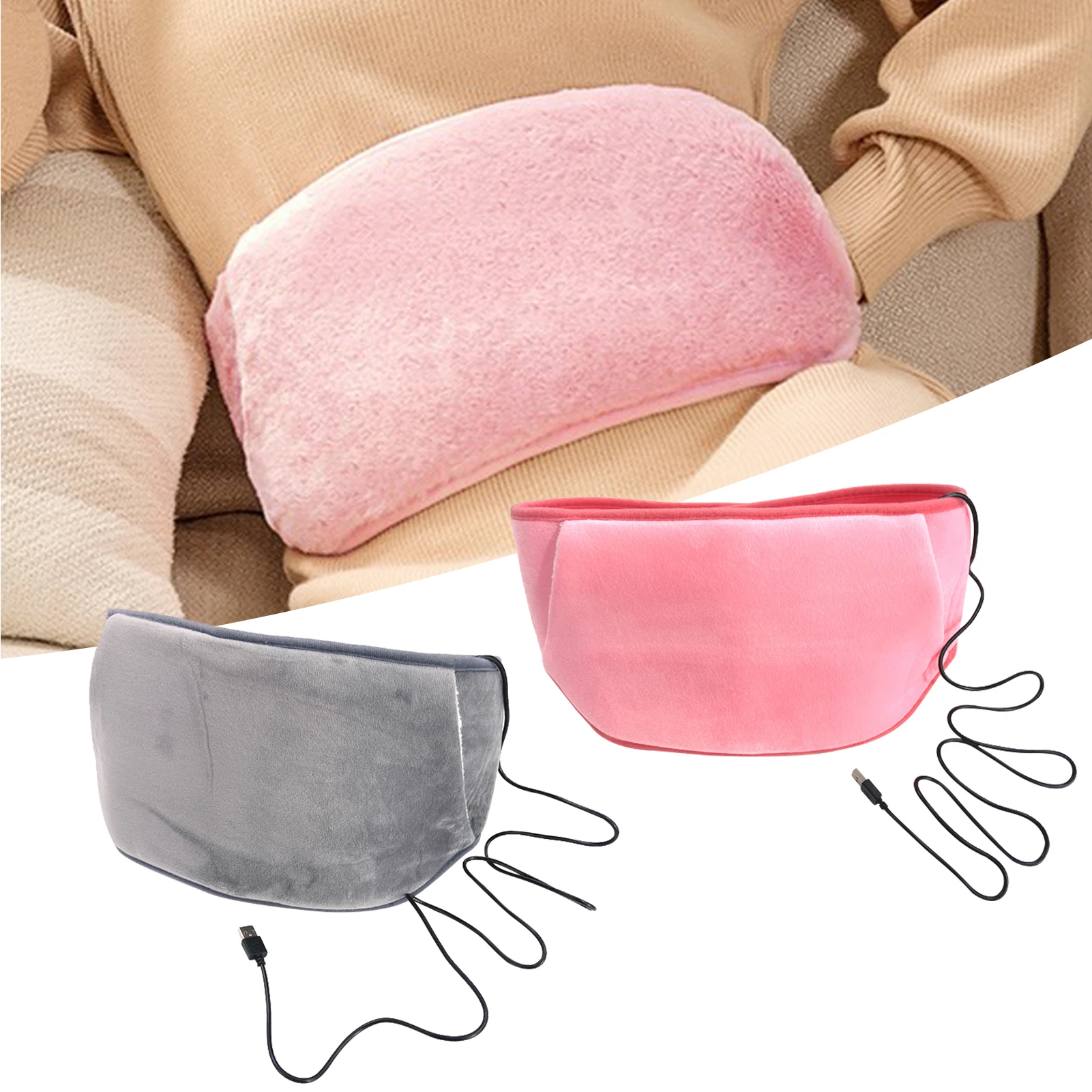 Heating Belt Adjustable Heating Pads USB Electric Heating Magnetic ...