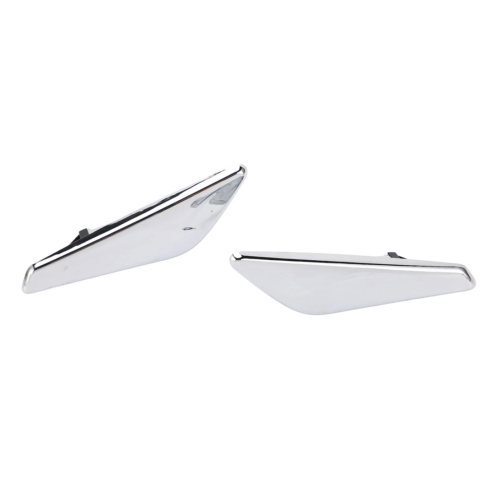 2PCS Front Fender Chrome Finisher 51117338569 Replacement for BMW X3 X4 ...