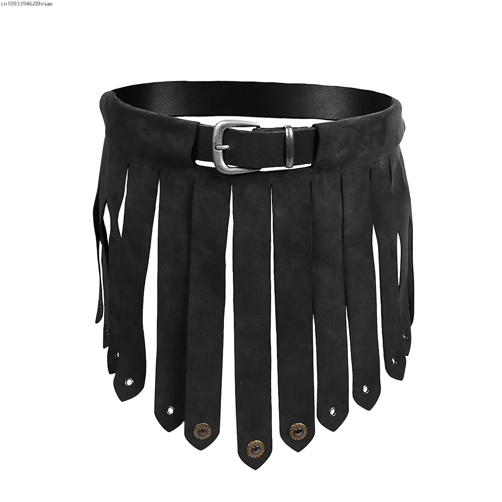 P1 Adults Medieval Roman Gladiator Skirt Leather Tassel Knight Warrior ...