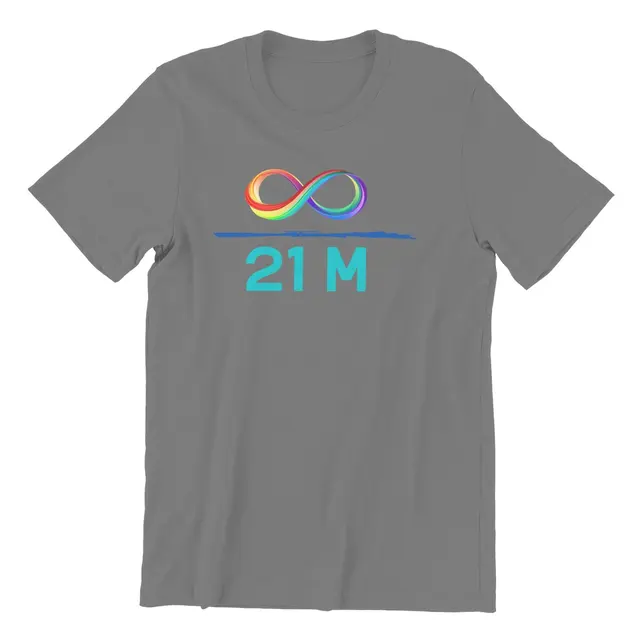 Unique Bitcoin Everything Divided By 21 Million T Shirts Men Cotton T ...