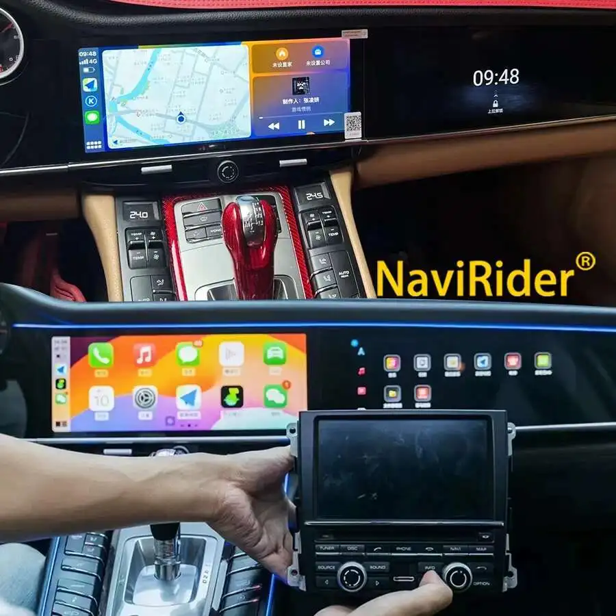 Dual screen 256G For Porsche Panamera 2010-2017 Intelligent System ...