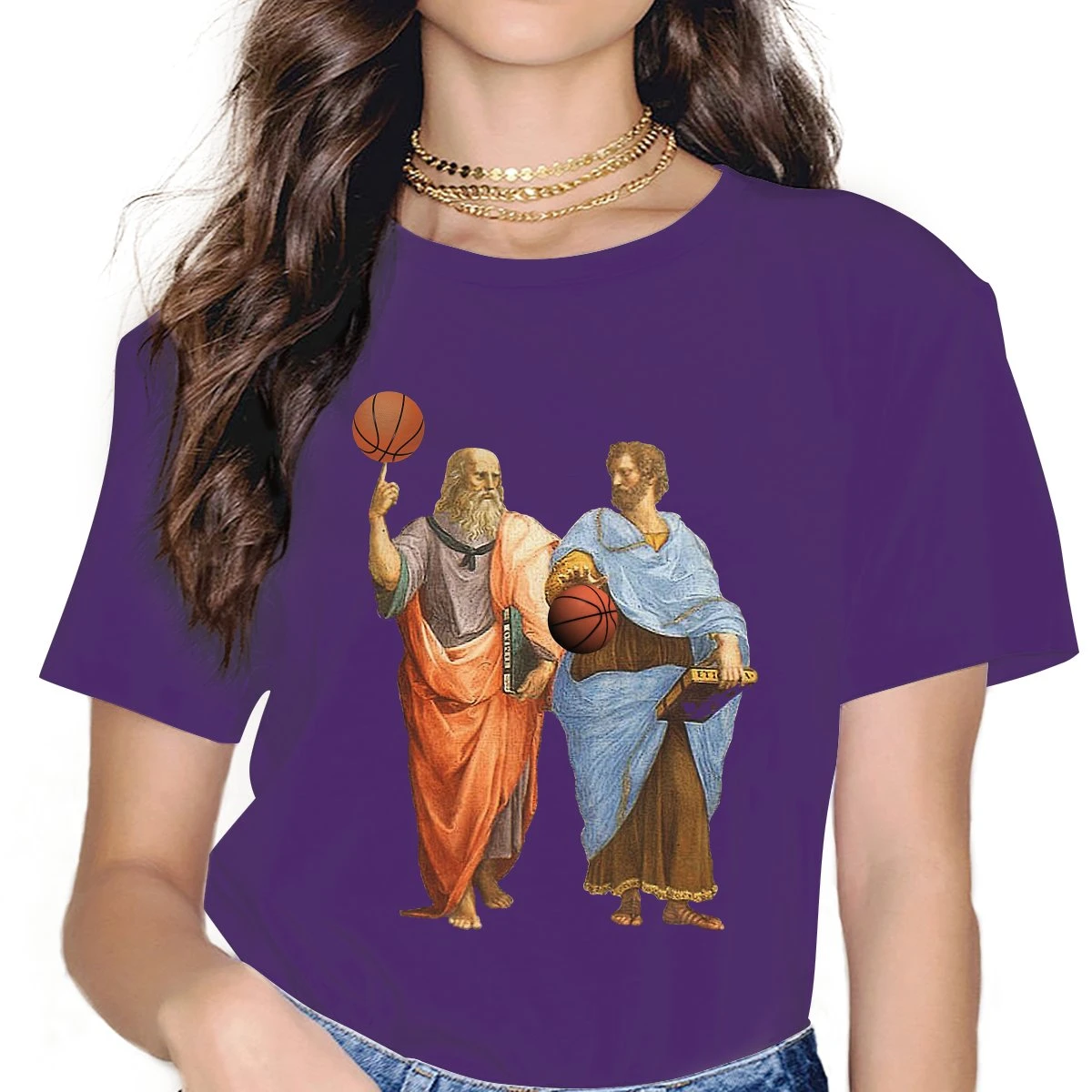 Plato And Aristotle Basketball