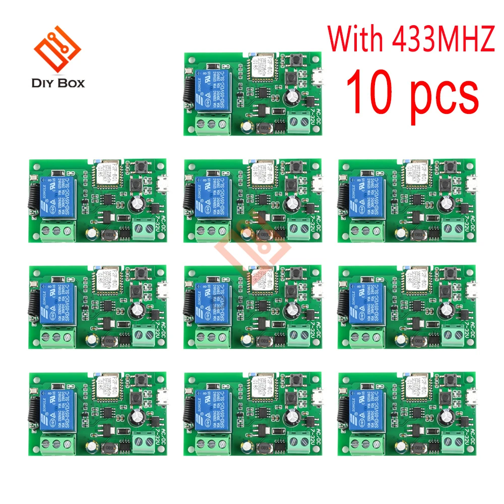 Dc5v 12v 24v 32v Wifi Switch Wireless Relay Module | Ewelink Smart Home ...
