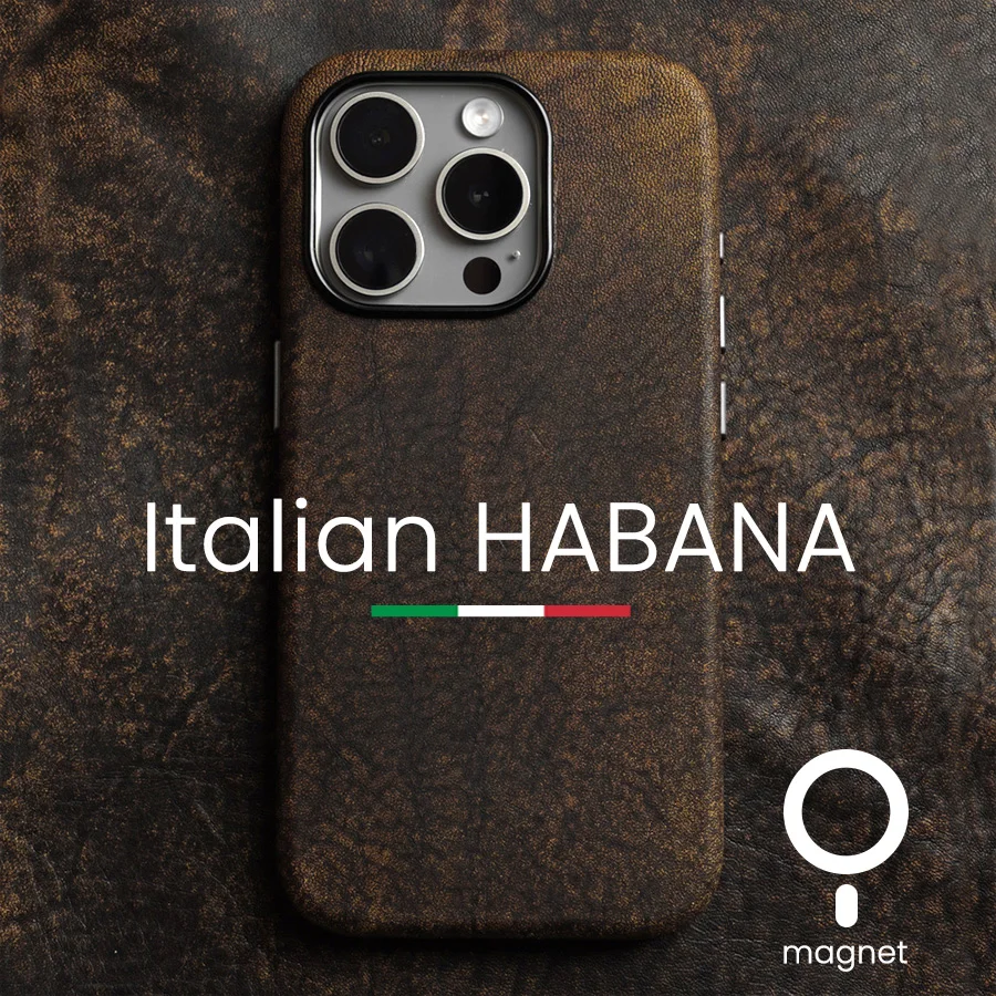 Italian-HABANA-Genuine-Leather-Case-for-iPhone-15-Pro-Max-Personality ...