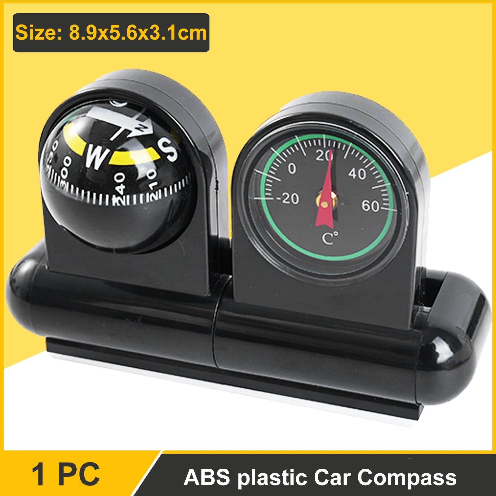 1X-360-Degree-Rotation-Waterproof-Temperature-ABS-Plastic-Navigation ...