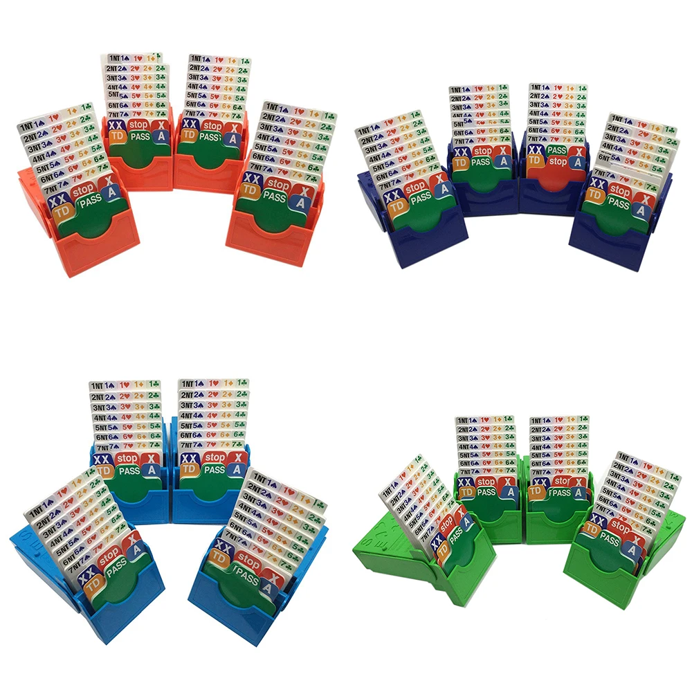 Set-of-4-Different-Color-Choice-Bridge-Playing-Cards-with-Bridge ...