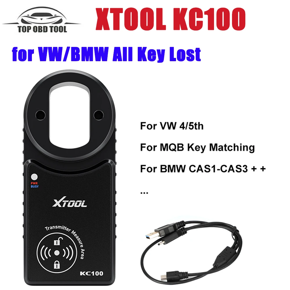XTOOL-KC100-Key-Programmer-For-VW-4-5th-For-BMW-CAS1-CAS3-For-Skoda ...