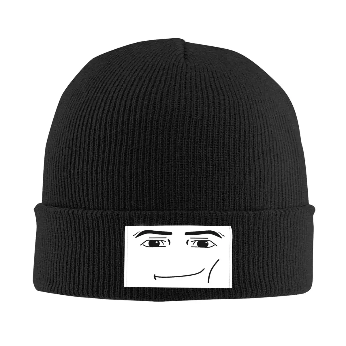 Gorro-de-punto-con-cara-de-Robot-Robloxs-para-hombre-y-mujer-gorro-de ...