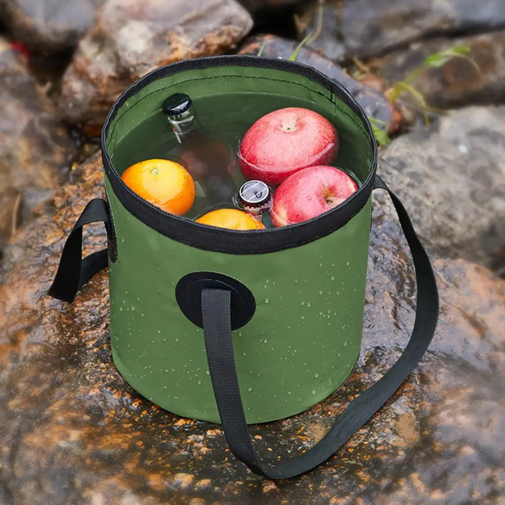 Cubo-plegable-impermeable-de-PU-contenedor-de-almacenamiento-de-agua ...