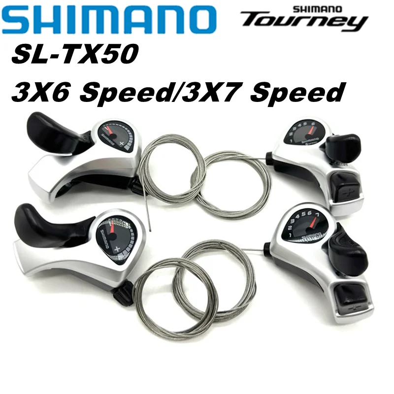 Shimano-Tourney-TX50-Shifter-SL-TX50-Bicycle-Shift-Lever-3-6-7s-18-21S ...