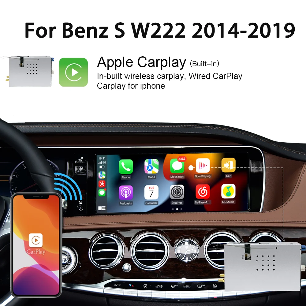wit up Carplay box Android box Mini carplay box AI Carplay for Benz C ...
