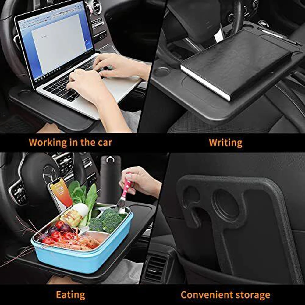 Car-Table-Tray-Laptop-Computer-Mount-Stand-Steering-Wheel-Pallet-Eat ...
