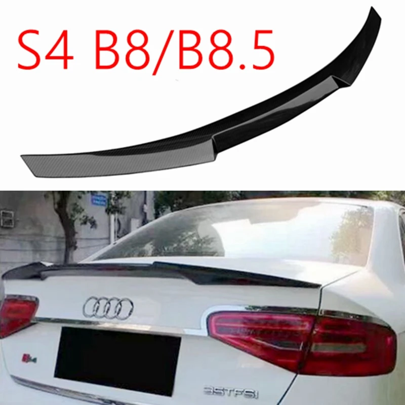 for-Audi-S4-B8-B8-5-sedans-2009-2016-Rear-wing-spoiler-M4-style-trunk ...