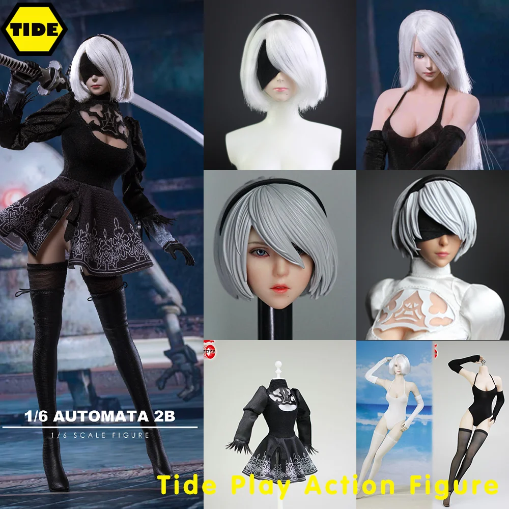 TF-TOYS-TF01-02-03-1-6-Scale-Women-NieR-Automata-A2-Girl-2B-Cosplay ...