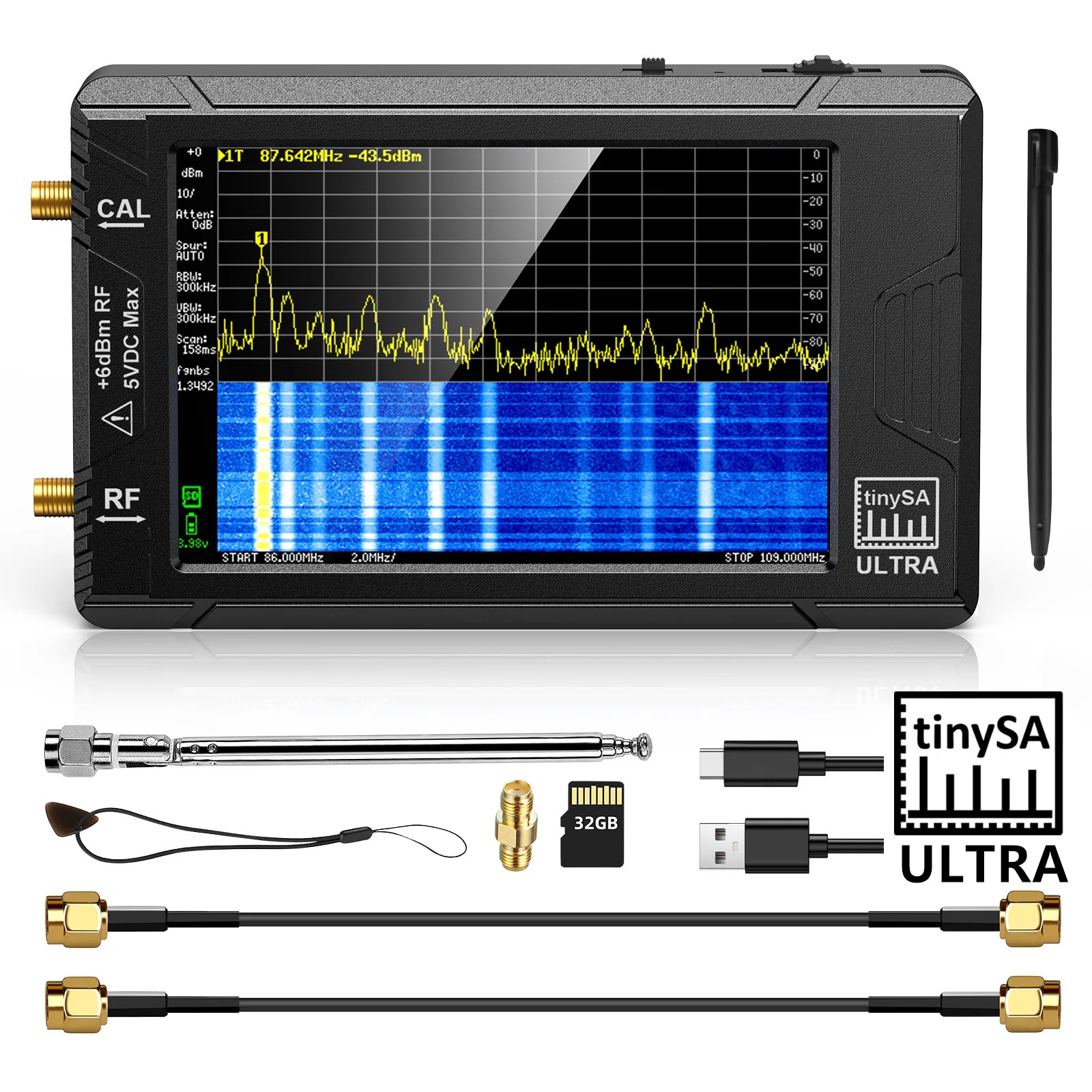 2023-New-Handheld-2-8-Display-Tiny-Spectrum-Analyzer-TinySA-ULTRA-4 ...
