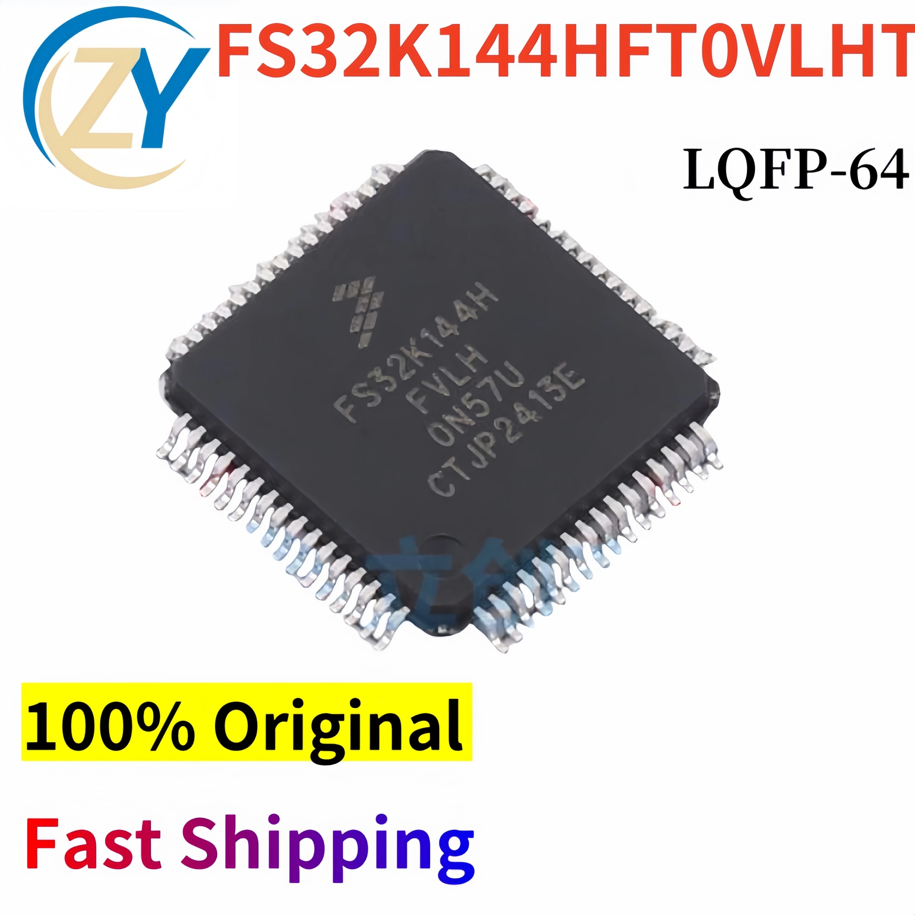 100-Original-FS32K144HFT0VLH-32-Bit-MCU-FS32K144HF-ARM-Cortex-M4F-FS32K144-512kB-Flash-LQFP-64 ...