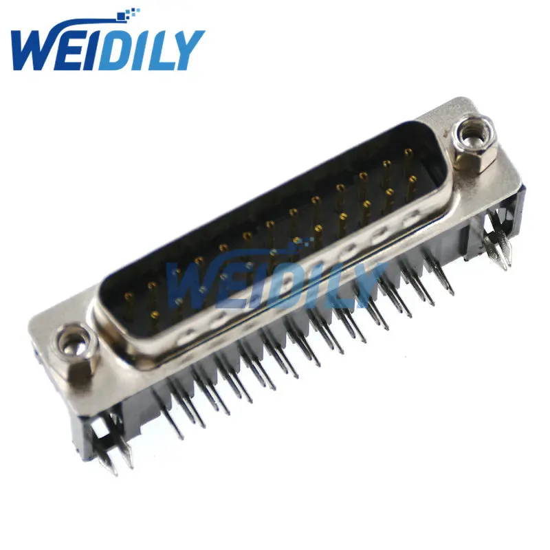 5 pces D SUB db25 dr25 25 pinos macho plug solda tipo conector de solda ...