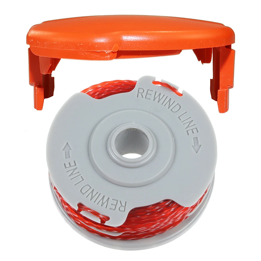 Double Autofeed Spool & Line & Spool Cap Cover For Flymo Strimmers ...