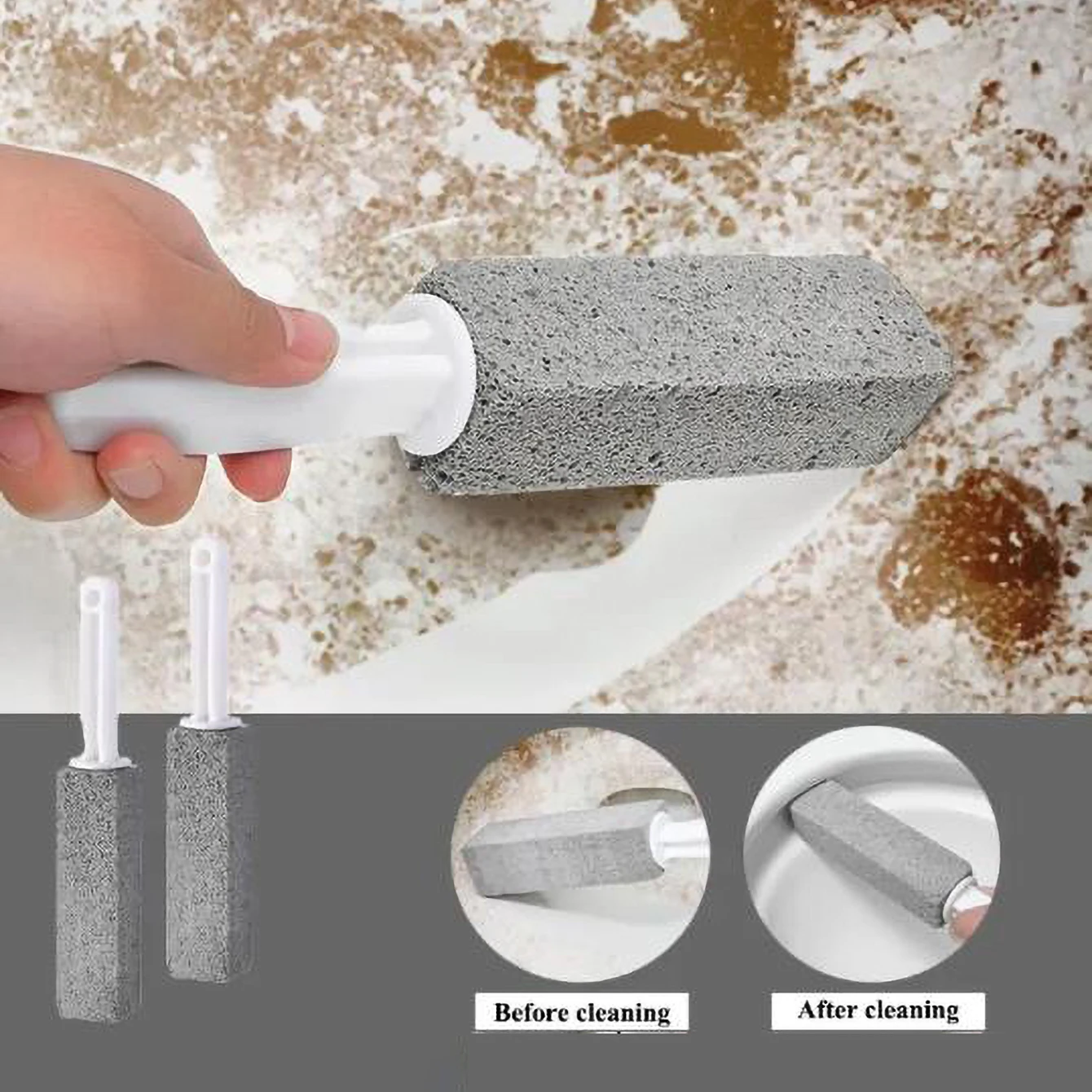 1Pc-Pumice-Stone-Toilet-Brush-Bathroom-Cleaning-Brush-Limescale-Stain ...