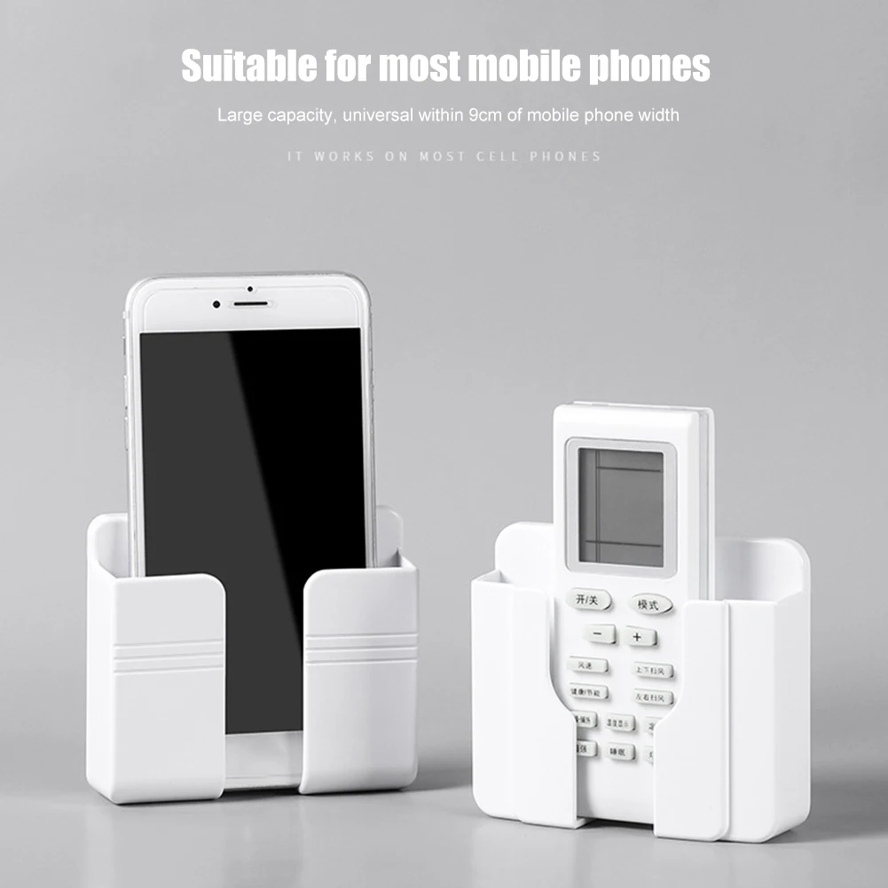 Wall Mounted Mobile Phone Charging Stand | Bedside Stand Container ...