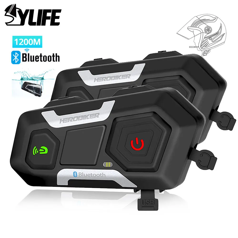 Herobiker-Hero-2-Helmet-Motorcycle-Headset-For-Motorcycle-Helmet ...