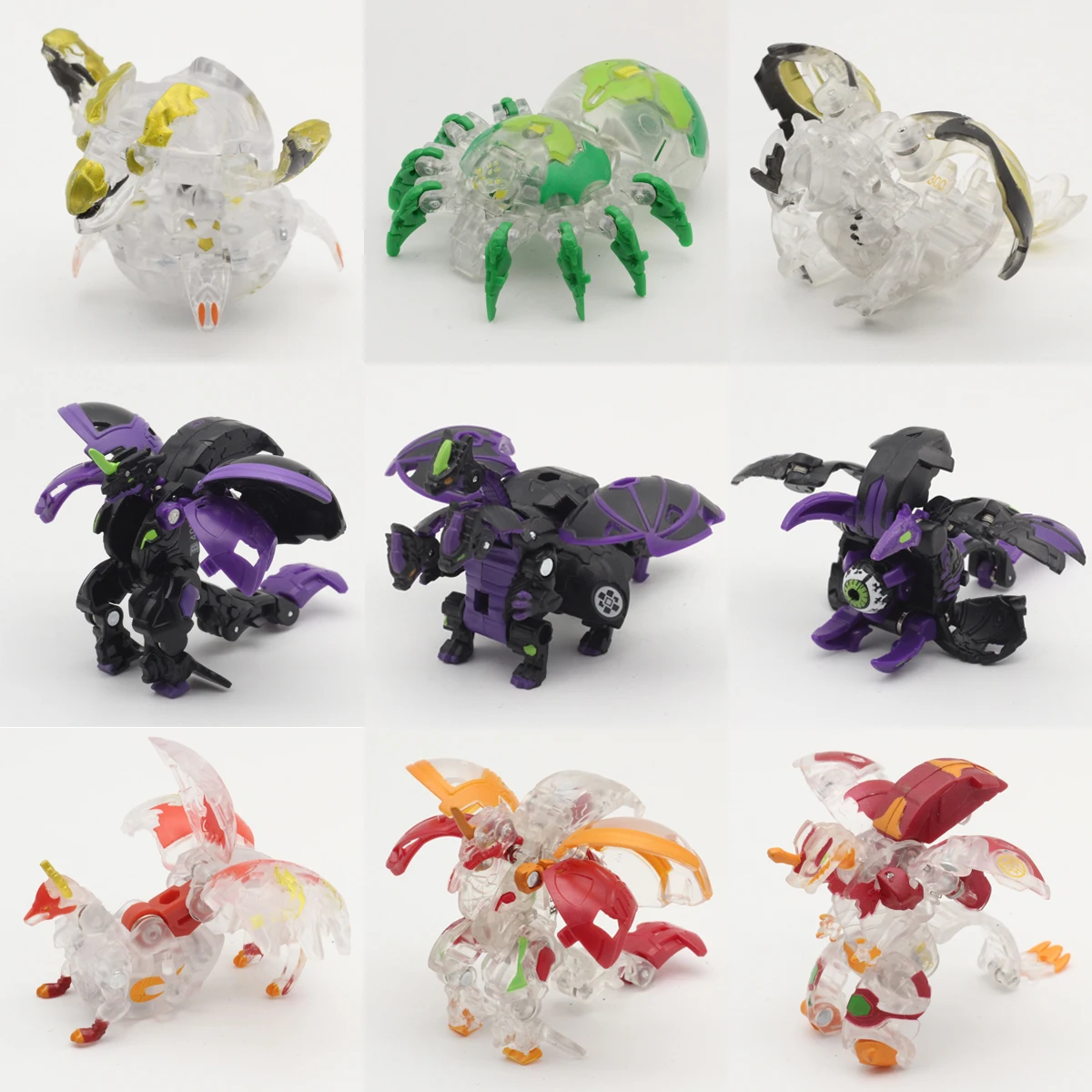 Bakuganes-Ultra-Faction-Diamond-and-Metal-Hydranoid-Dragonoid-Behemos ...