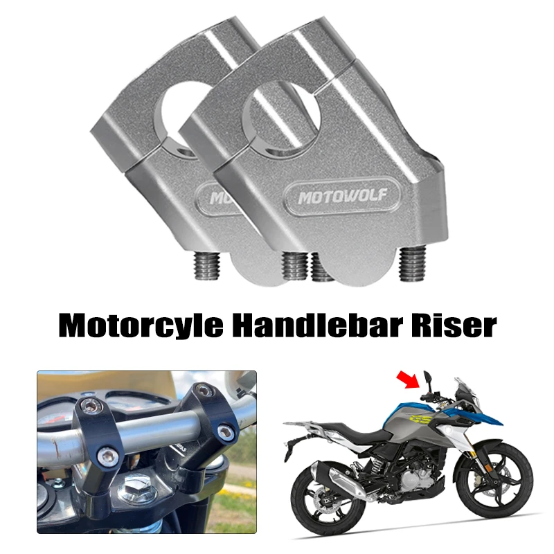 G310gs G310r Handlebar Riser Bar Mount Handle Clamp Fits For Bmw G 310r ...