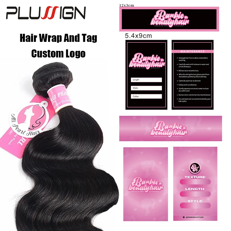 Custom-Logo-Wig-Tags-200Pcs-Hair-Labels-And-Tags-For-Hair-Bundles ...