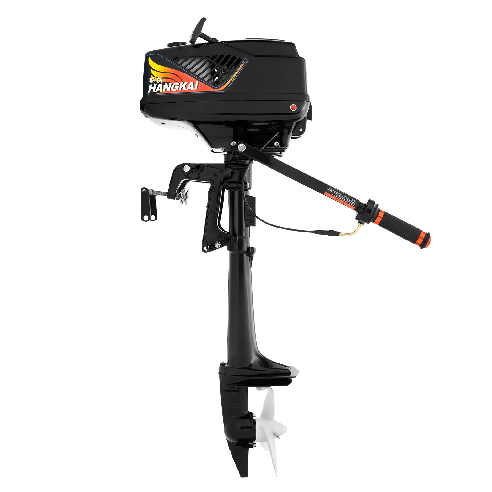 Outboard Motor 2.6kw 2-Stroke Gasoline Fishing Boat Dinghy Engine CDI ...