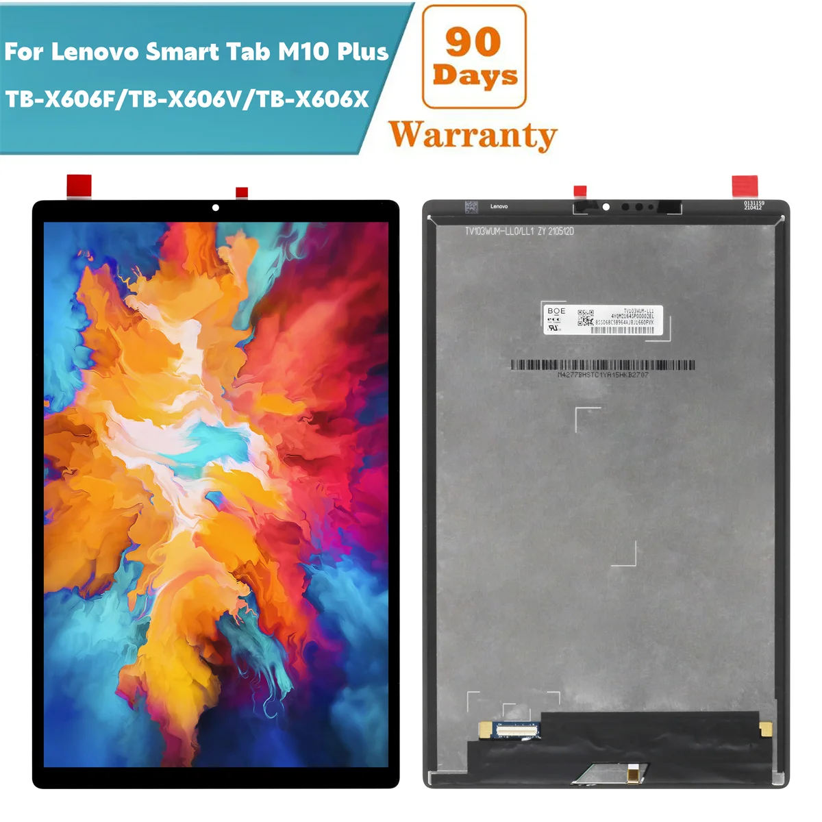 Pantalla táctil LCD de 10,3 pulgadas para Lenovo Smart Tab M10, FHD ...