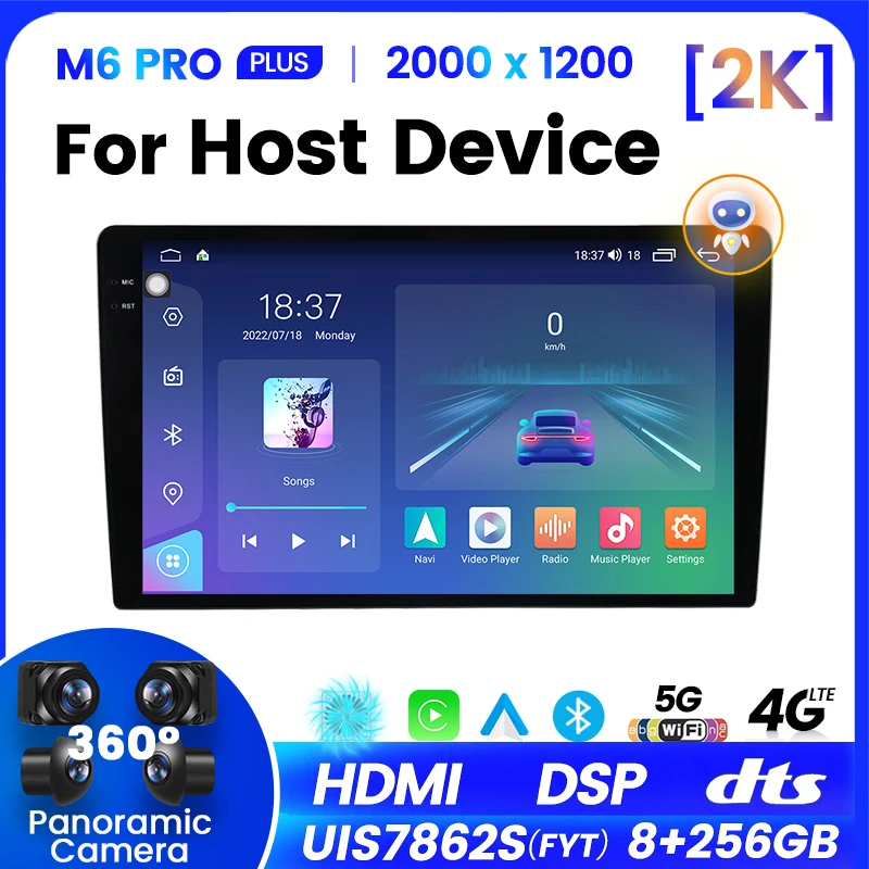 Fyt M6pro Plus For Volkswagen Nissan Hyundai Toyota Car Radio Android Universal 2 Din Stereo ...