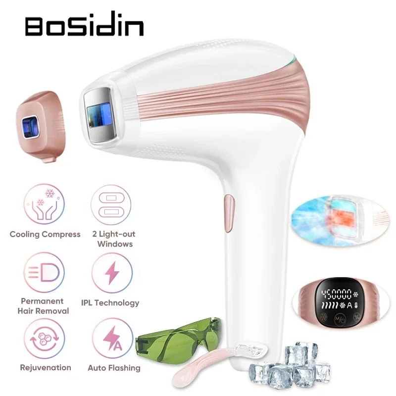 Bosidin-Cool-Laser-Epilator-for-Women-Men-2-Flash-Windows-LCD-Display ...