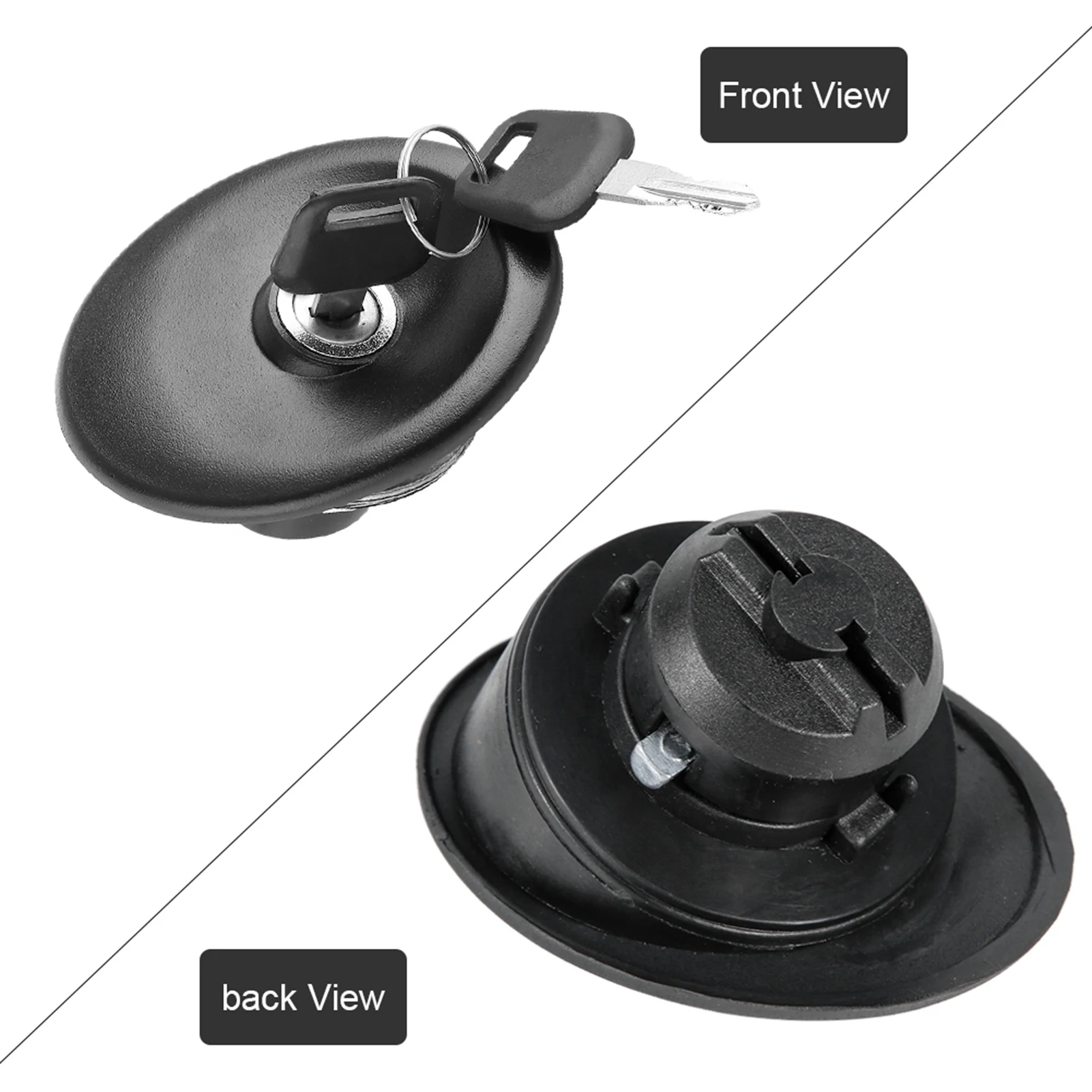 Fuel Locking Cap Cover with 2 Keys for Ford Transit MK5 1994‑2000 Fuel ...