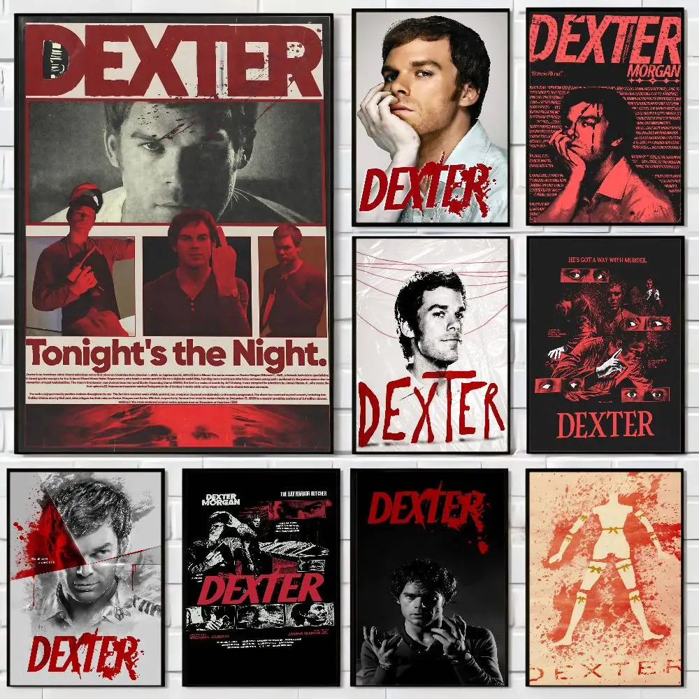 D-Dexter Michael C.Hall Classic TV Good Quality Prints And Posters ...