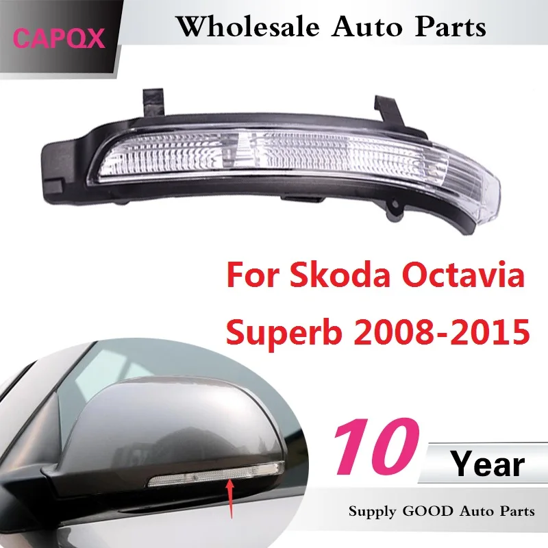 CAPQX Side Mirror LED Indicator Turn Signal blink Light flash Lamp 3T0 ...