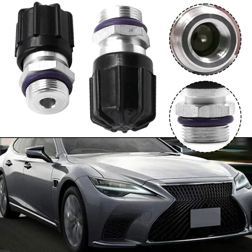 1Pair-Car-High-Low-Side-A-C-Service-Charge-Port-Air-Conditioner-Ball ...