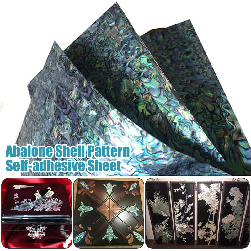 Natural-Abalone-Shell-Mother-of-Pearl-laminate-Sheet-DIY-Home-Decor ...