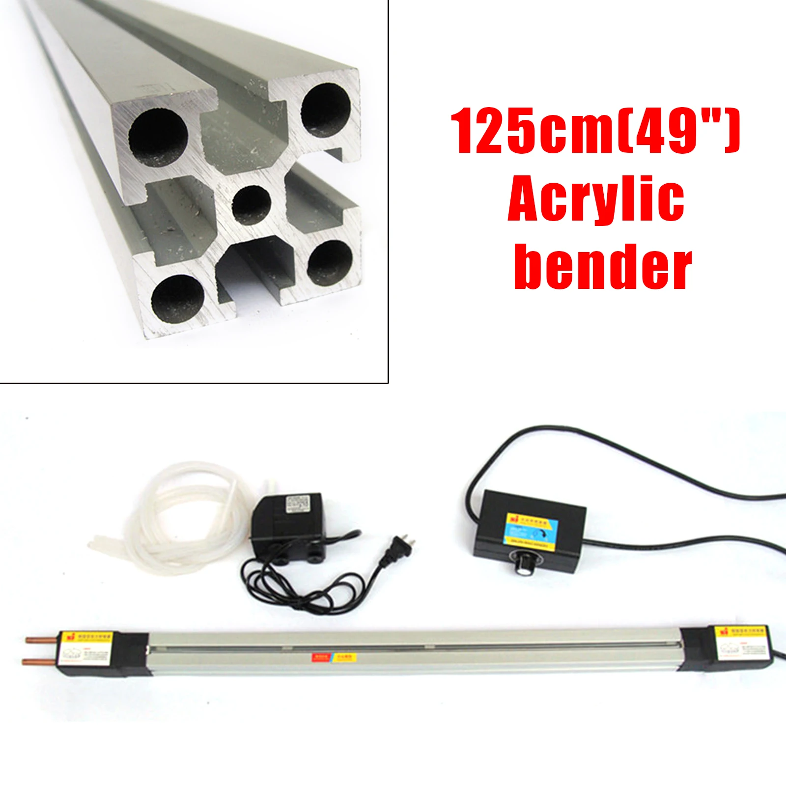 49" Acrylic Plastic PVC Bending Machine Heater Hot Heating Bender 1500W ...