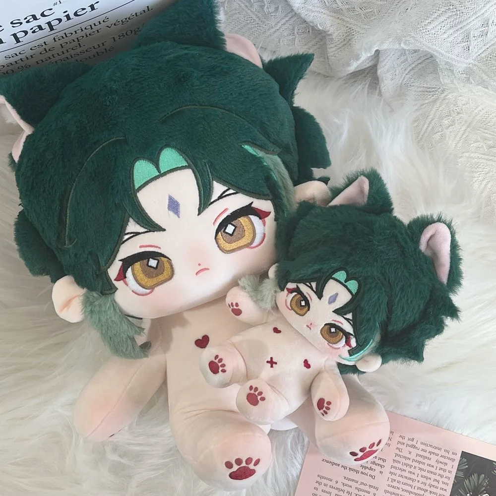 Genshin Impact Xiao Plush 20/40cm Stuffed Doll With Clothes Dress Up ...
