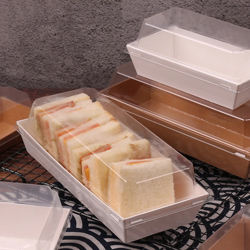 10Pcs-lot-Bento-Cake-Packaging-Box-Sandwich-Food-Wrapping-Box-Home ...