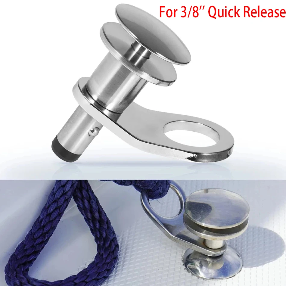 MX 3/8'' Quick Release Boat Fender Holder 316 Stainless Steel Quick ...