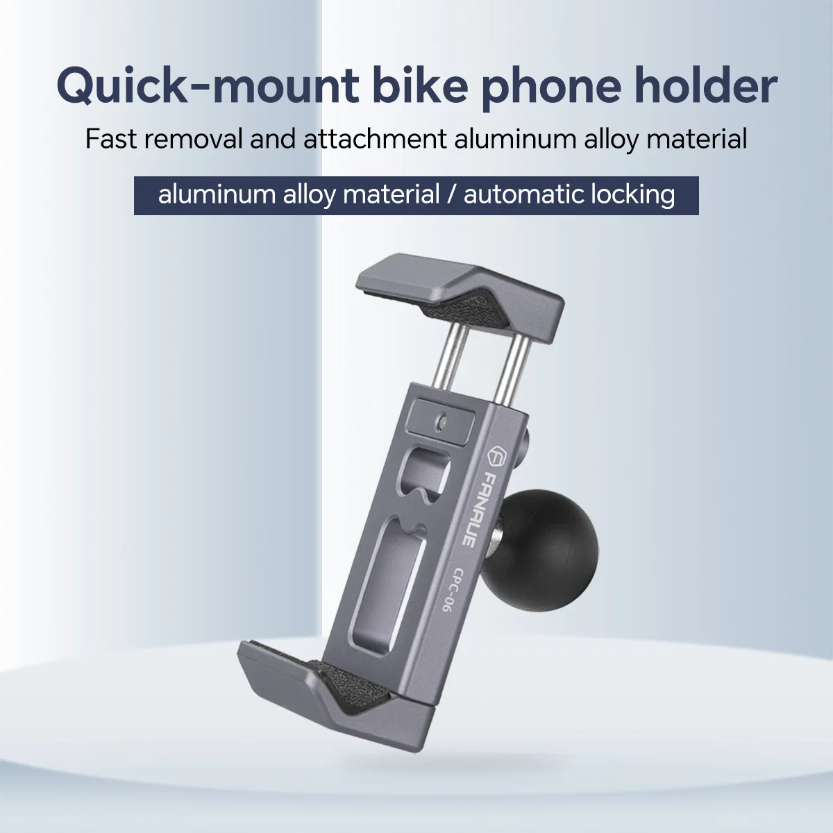 FANAUE-Bike-Bicycle-Mobile-Phone-Holder-360-View-Universal-Aluminium ...