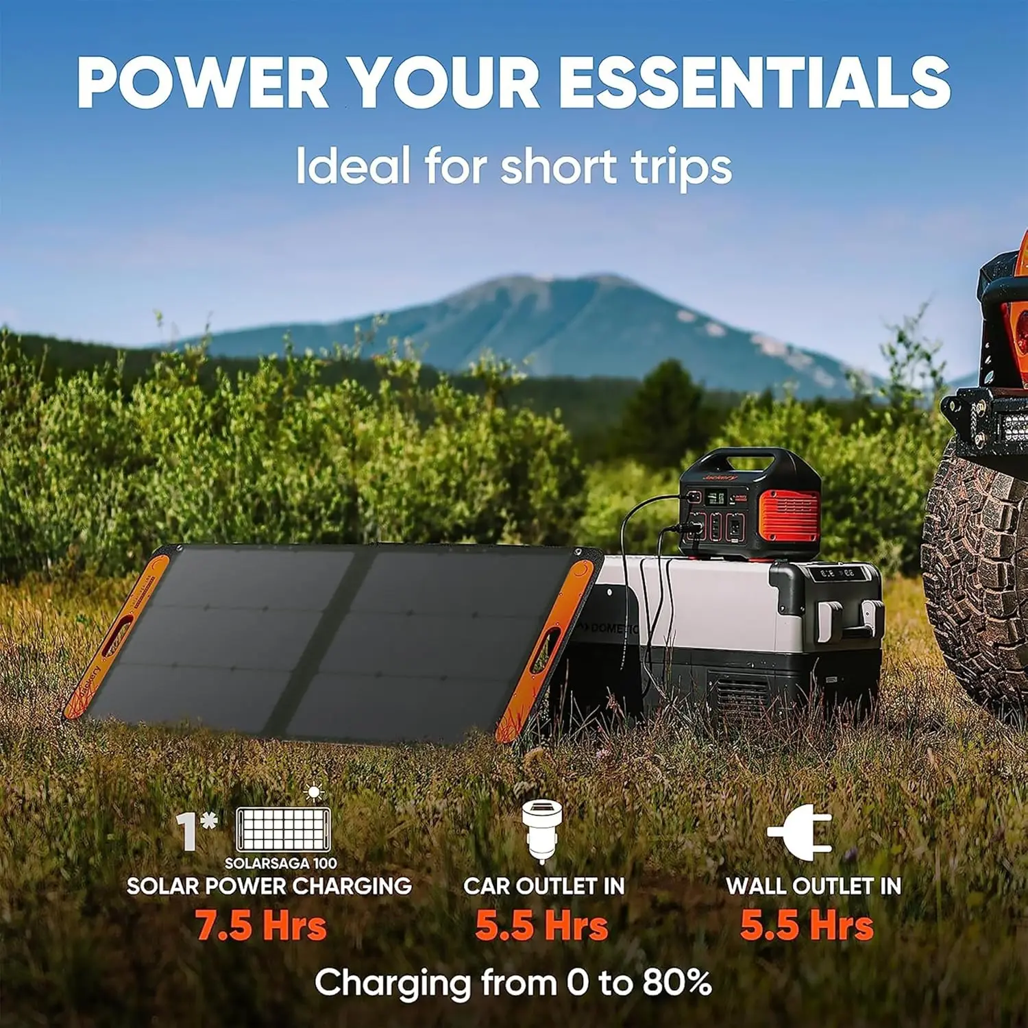 Solar Generator Explorer 500 518Wh Portable Power Station Mobile ...