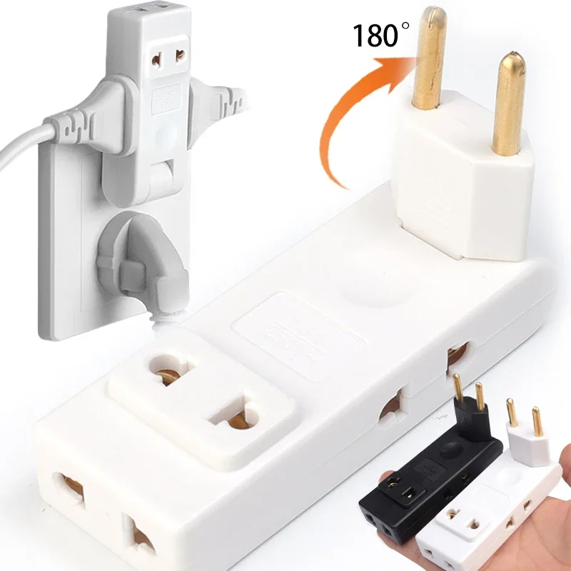 4-in-1-EU-Electrical-Socket-180-Degree-Rotate-Wall-Outlet-Extension ...