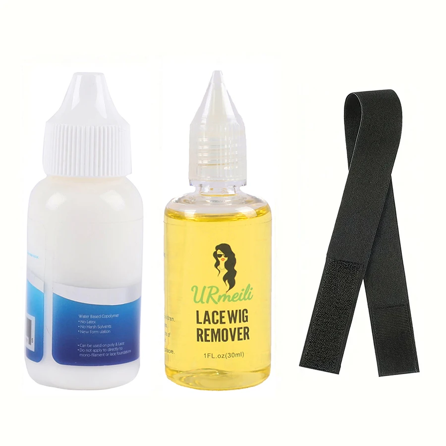 3PCSWig-Glue-for-Front-Lace-Wig-and-Lace-Glue-Remover-Set-Invisible ...